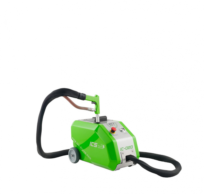 Stroje na tryskanie súchým ľadom | ICS